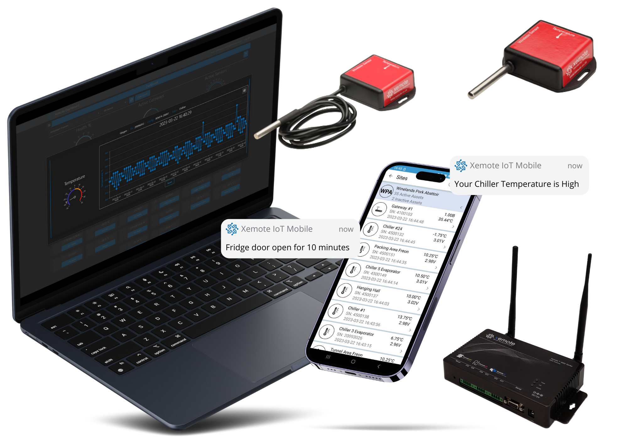 Logistics | Xemote Remote Monitoring and Control